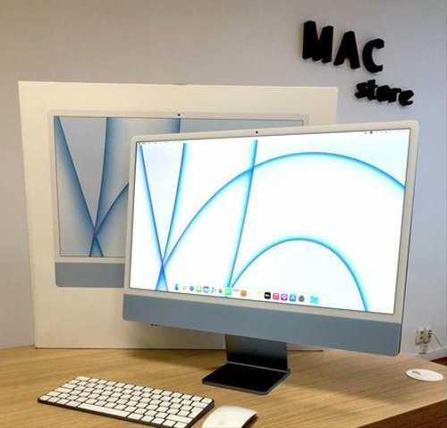 iMac 24 m1 2021 M1 8GB 512SSD Гарантия рст art993