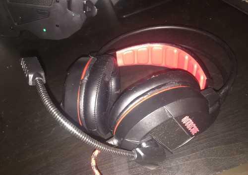 Наушники игровые Dexp H-415 Harricane