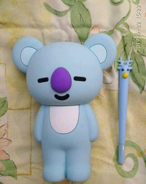 Пенал силиконовый BT21 koya коя