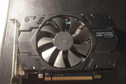 Видеокарта Radeon Saphire HD 7770