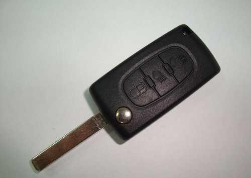 Ключ зажигания выкидной citroen C2 - C8, Xsara, Pi