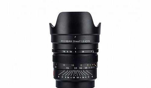 Viltrox PFU rbmh 20mm f/1,8 для Sony E-mount