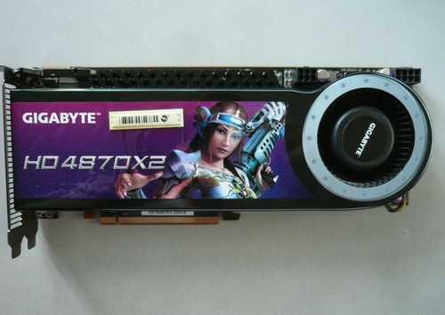 Видеокарта Gygabyte ATI Radeon HD4870x2