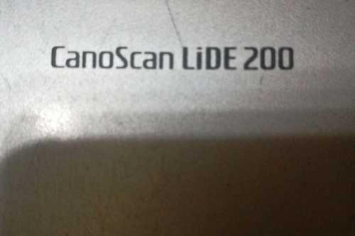 Сканер Canon lide200