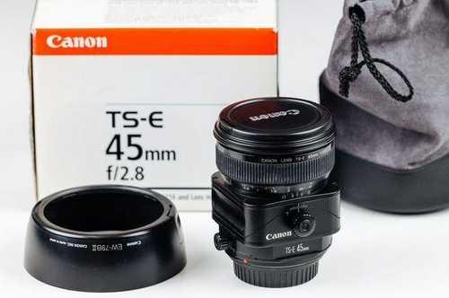 Canon TS-E 45 мм f2,8