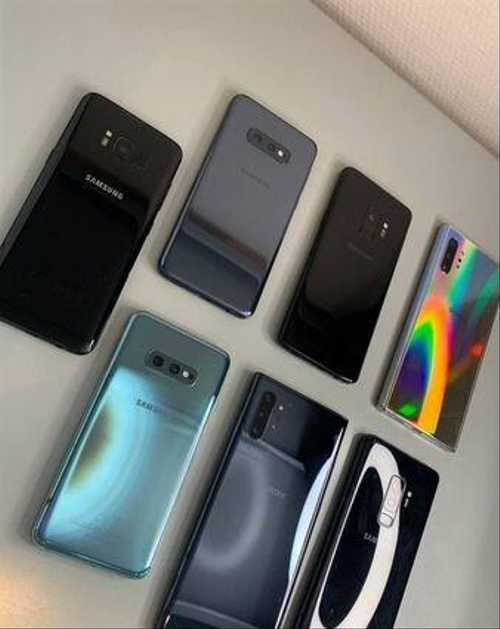 Лот бу телефонов Samsung в хорошем состоянии #01