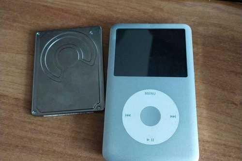 Плеер iPod classic на запчасти. Включается