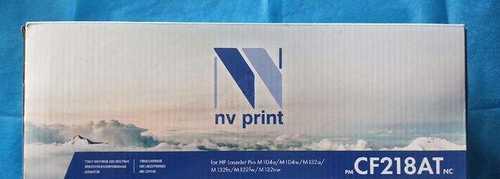 Картридж NV Print NV-CF218AT (без чипа)