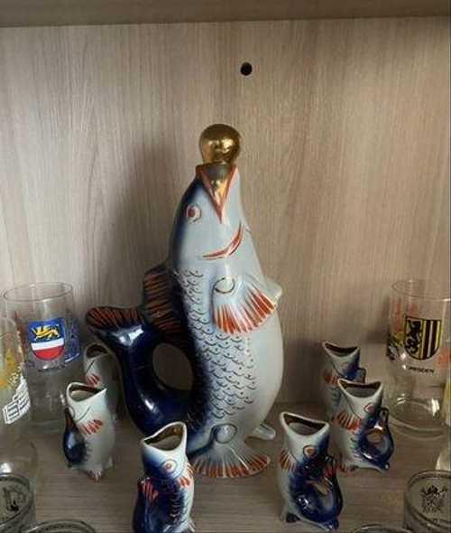 Фарфоровый набор рыбки