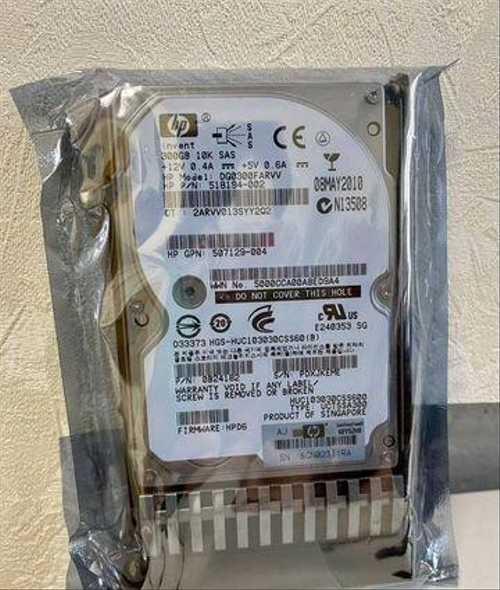Жесткий диск HP 300Gb DG0300farvv SAS 2.5