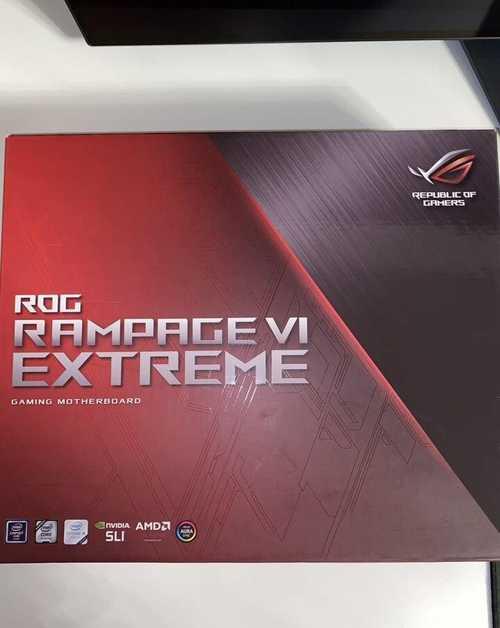 Материнская плата asus ROG rampage VI extreme