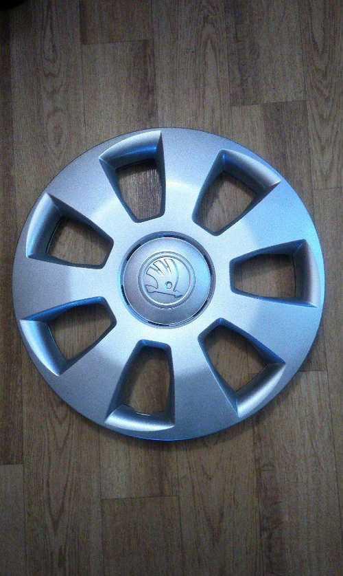 Колпак skoda 15" оригинал