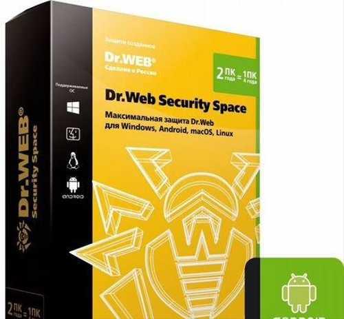 Программный продукт: Dr.Web Security Space на 12 м
