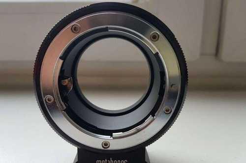 Metabones NF E mount + Fotga M42 + M42-MAF