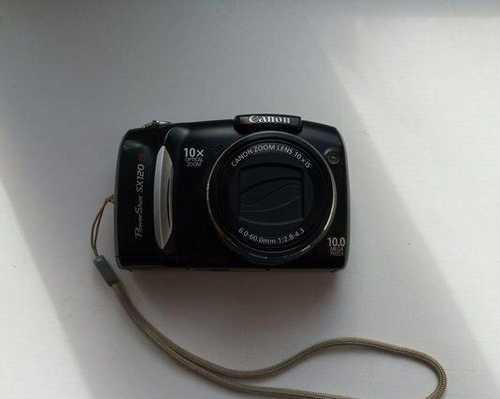 Компактный фотоаппарат Canon PowerShot SX120 IS