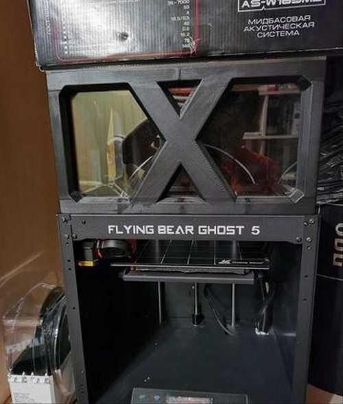 3D принтер Flying Bear Ghost 5 и допы