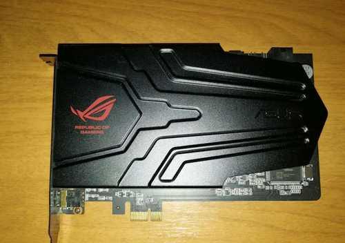 Звуковая карта asus xonar phoebus ROG 118 дб