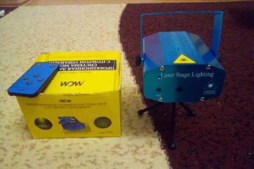 Лазерный проектор для светомузыки