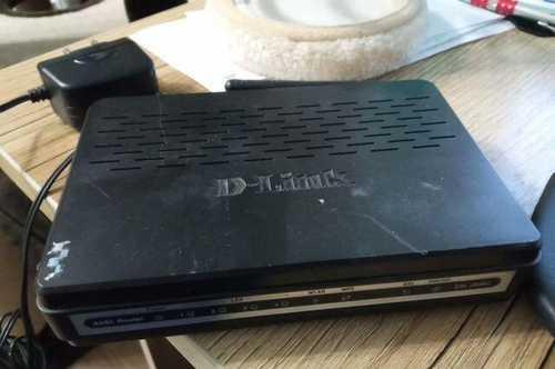 Wifi роутер adsl+wan DLink DSL-2640U C4
