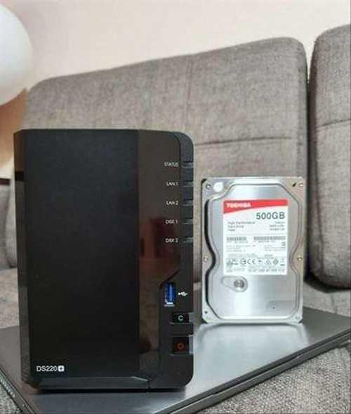 Сетевое хранилище Synology DS220+