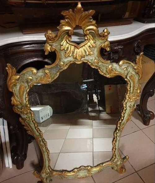 Антикварное зеркало барокко