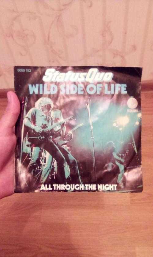 Status Quo "Wild Side Of Life" Single Vinyl