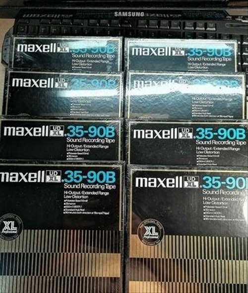 Maxell 35-90 катушки запечатанные