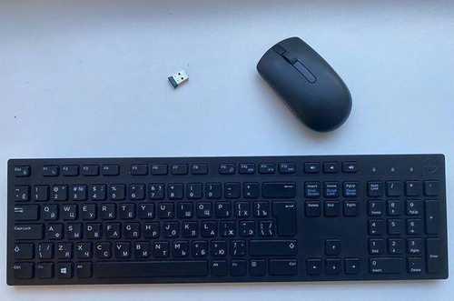 Беспроводная клавиатура и мышь Dell