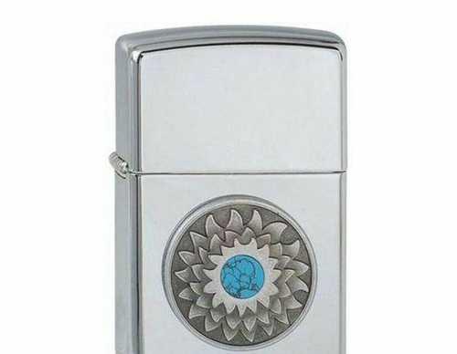 Зажигалка Zippo 250 Turquoise Оригинал Новая