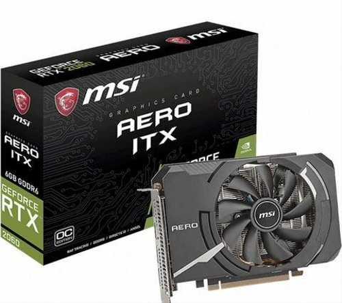 Видеокарта MSI GeForce RTX 2060 aero ITX