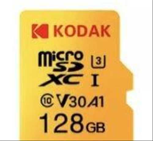 Kodak Micro sd 128 для записи в 4к и не только