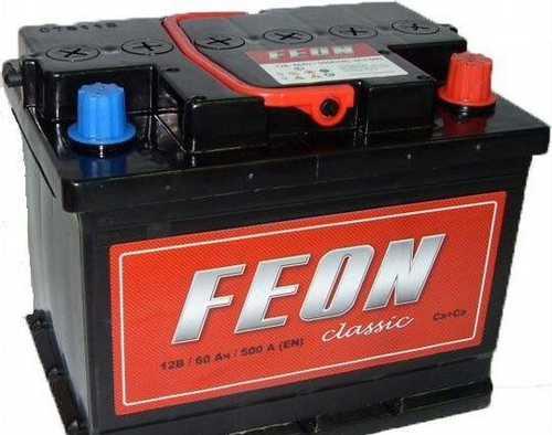 Аккумулятор Feon 60ah 500a