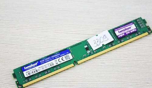 Оперативная память DDR3 8 GB 1600 MHz