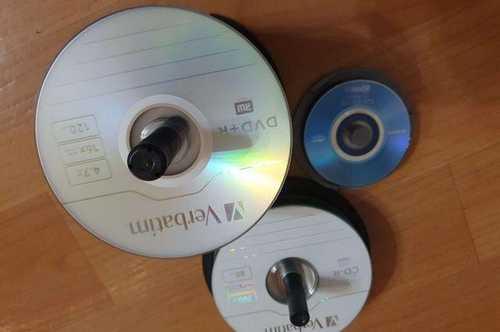 Dvd и сd диски чистые