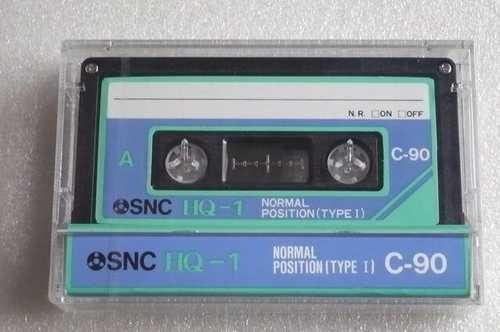 Аудиокассета SNC HQ-1 C-90 Normal(Type I) Запечата