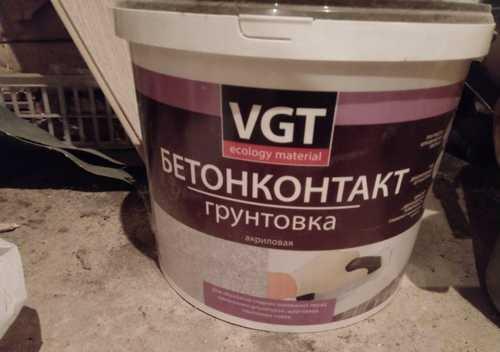 VGT Бетонконтакт грунтовка акриловая