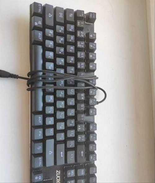 Игровая механическая клавиатура Zuoya Red Swit RGB