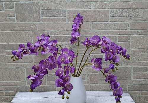 Цветок искусственный Ветка орхидеии