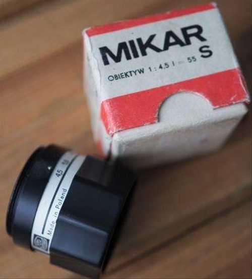 Объектив Mikar S 4.5/55 Для Крокус