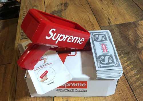 Supreme money gun “The Cah Cannon”