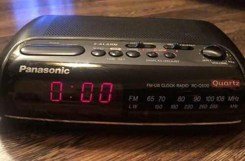 Радиоприемник+часы +будильник Panasonic