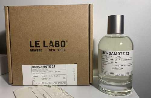 Le Labo Bergamote 22