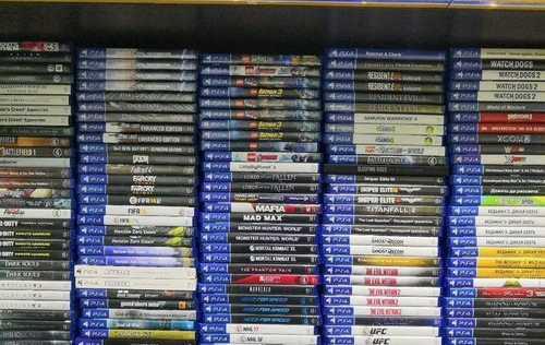 Игры PS4 Диски пс 4 Бу Продажа Обмен часть 1