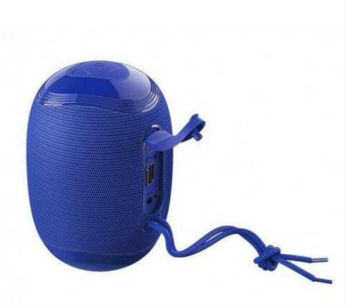 Колонка Bluetooth MP3 FM Borofone BR6 синяя