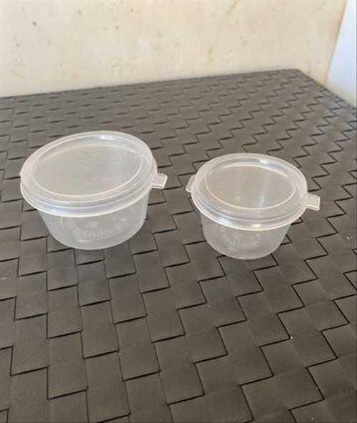 Пластиковые контейнеры для соуса