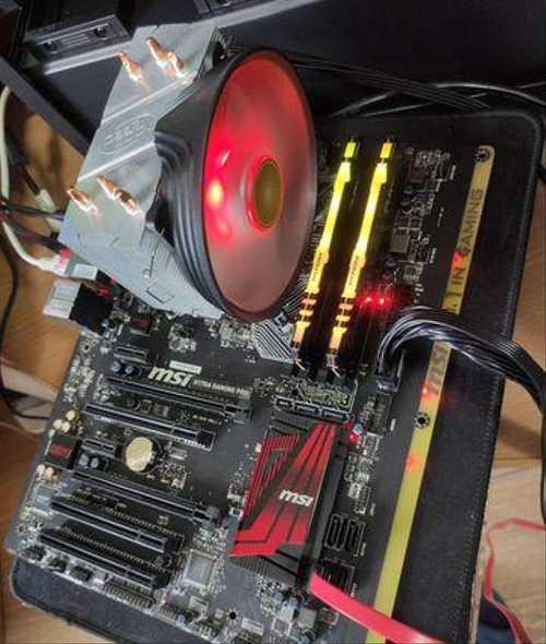 Связка i5 6600k+h170a+кулер