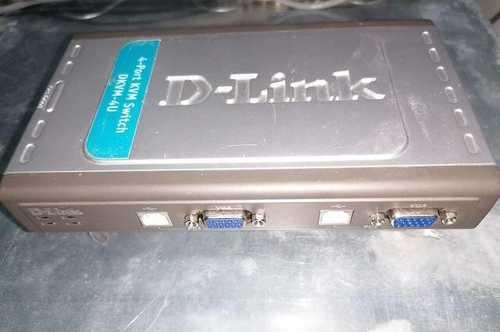 Переключатель KVM D-Link dkvm-4U