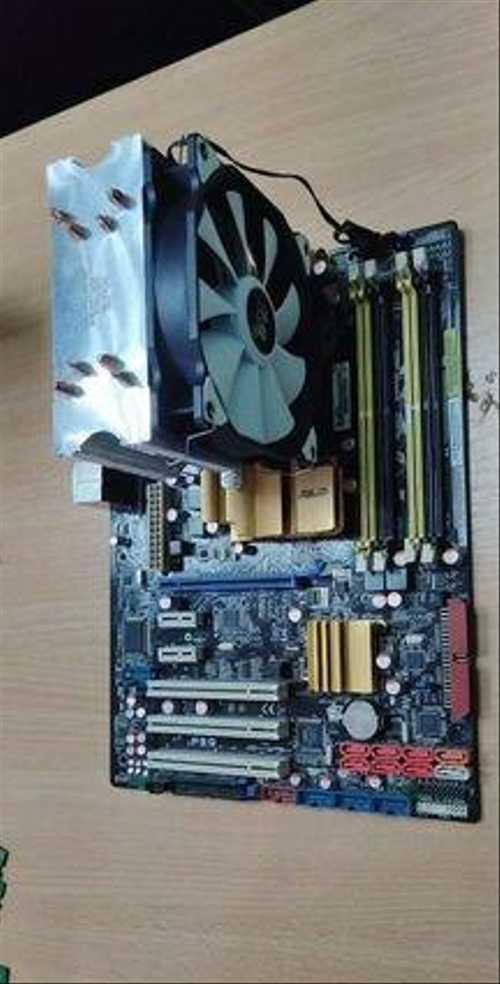 Asus P5Q/Xeon E5450/Snowman M-T4