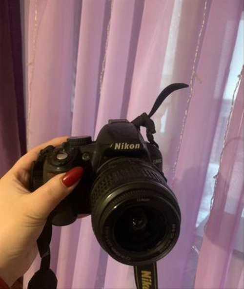 Зеркальный фотоаппарат nikon d3100 kit 18-55 не ра