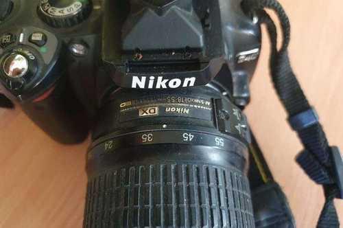 Зеркальный фотоаппарат nikon d40